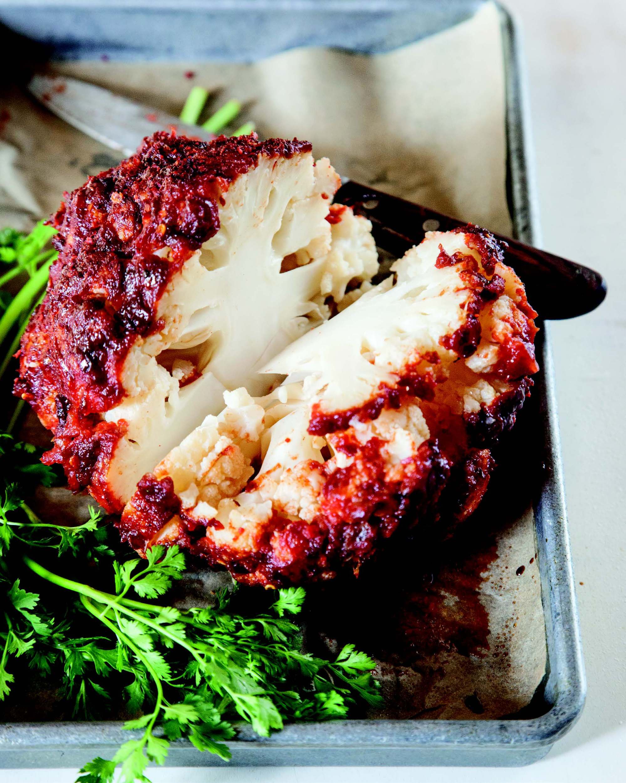 WHOLE ROASTED SPICED CAULIFLOWER | Grand Central Life & Style